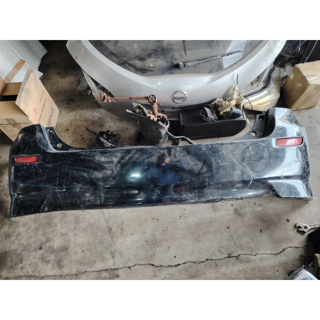 5/6/25 1 Toyota Wish zge20 rear bumper used japan original part ...