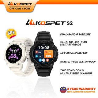 KOSPET Tank S2 Women's Smartwatch with GPS | Jam Pintar Wanita KOSPET ...