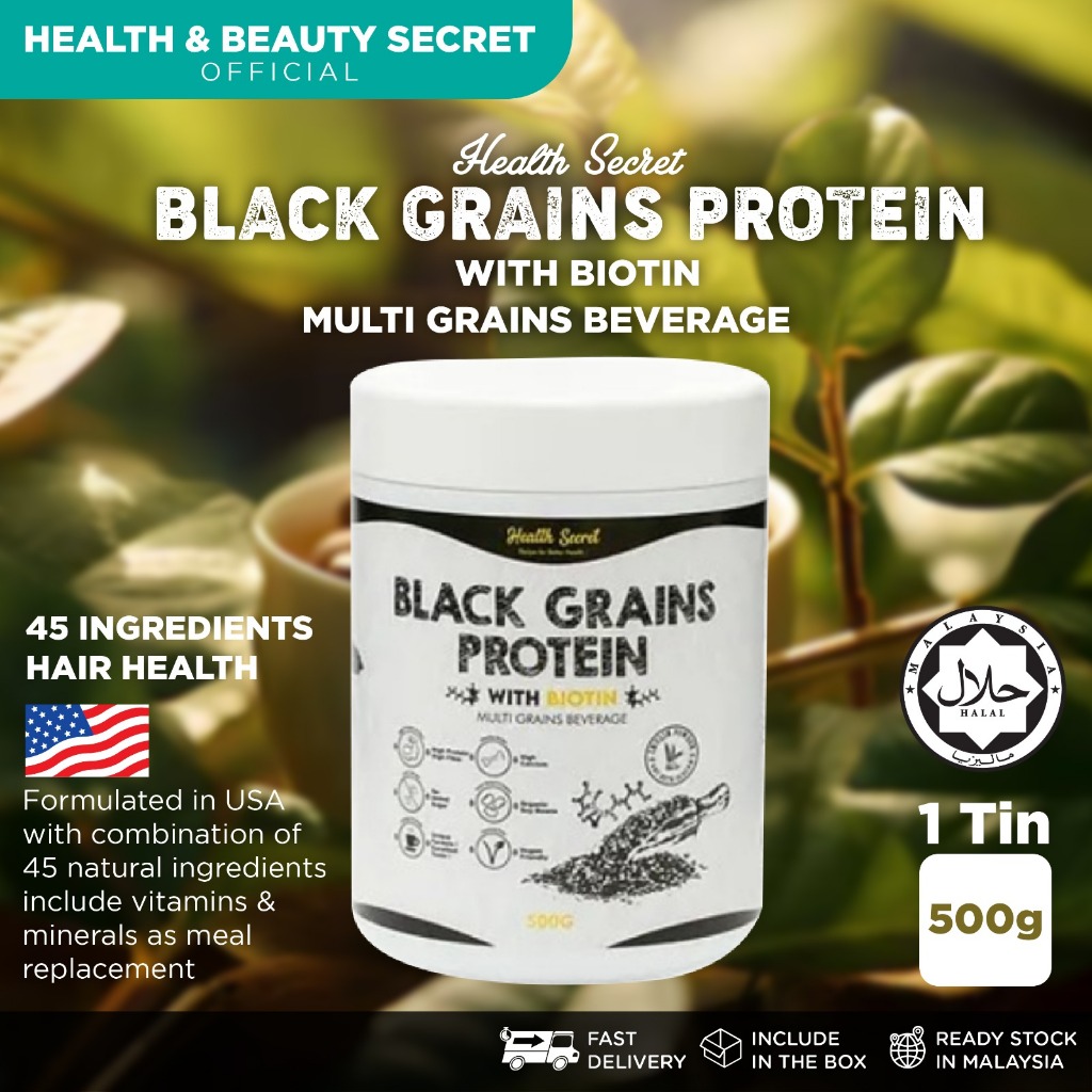 HEALTH SECRET Biotin Multigrains Meal Replacement Untuk Kesihatan ...