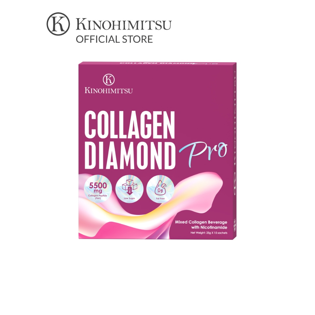 [KELUARAN TERBAHARU!] Kinohimitsu Collagen Diamond Pro (5500mg x 15's ...
