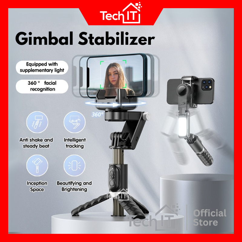 Funezi Gimbal Stabilizer For Phone Stabilizer Holder Selfie Stick ...