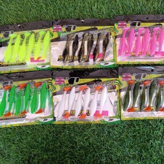 EXP DOMINATOR DIVER Soft Plastic SP Lure Set 8cm (6pcs) | Shopee Malaysia