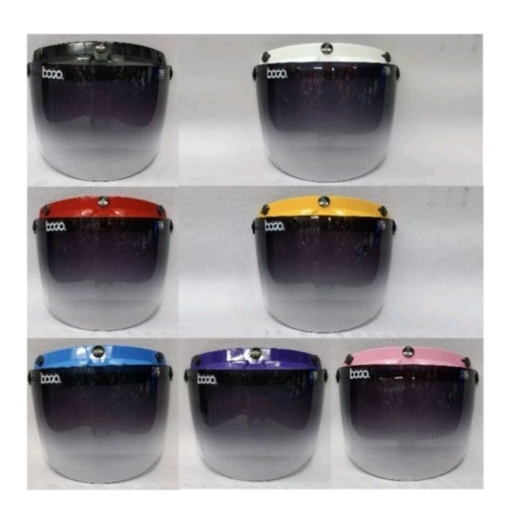 ORIGINAL BOGO VISOR 3 BUTTON COLOUR CAP 2TONE GREY DAY & NIGHT FOR MS88 ...