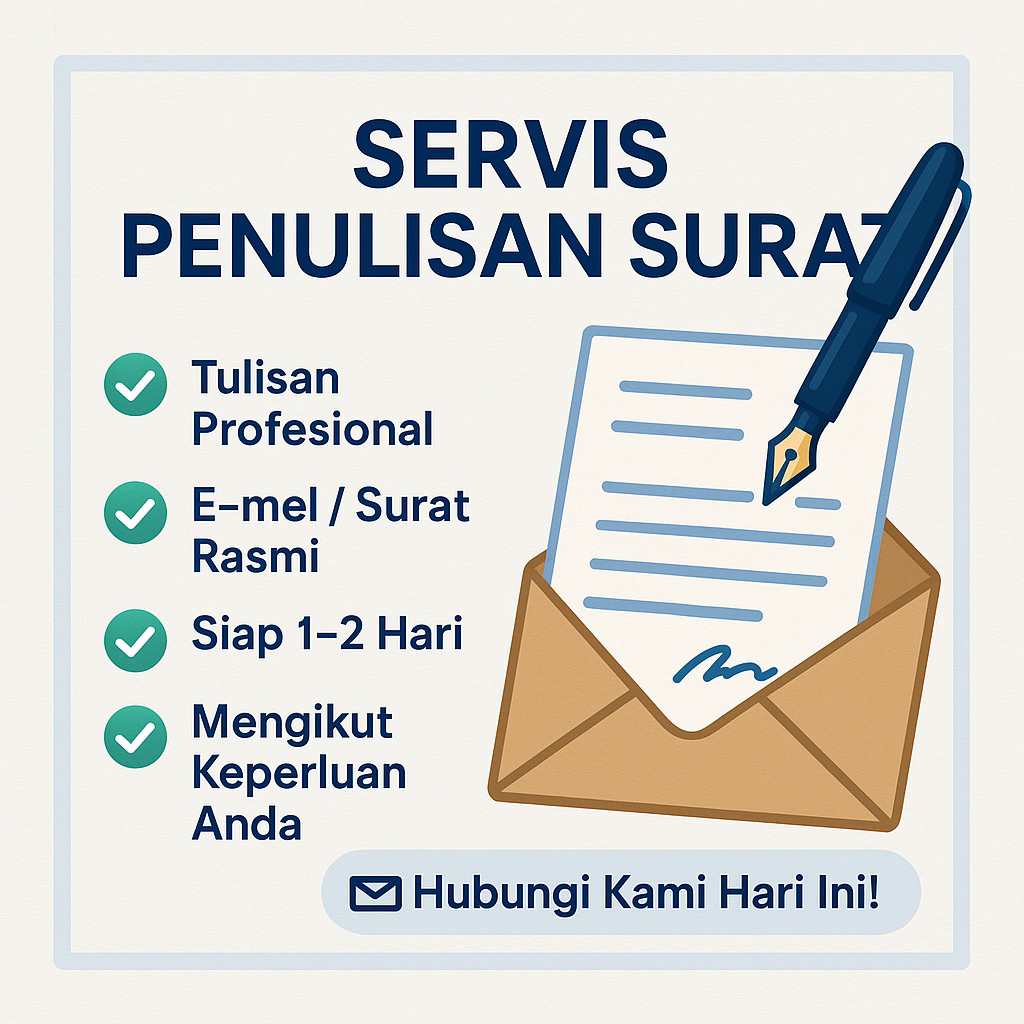 Servis Penulisan Surat Rasmi & Profesional – Email, Rayuan, Permohonan ...