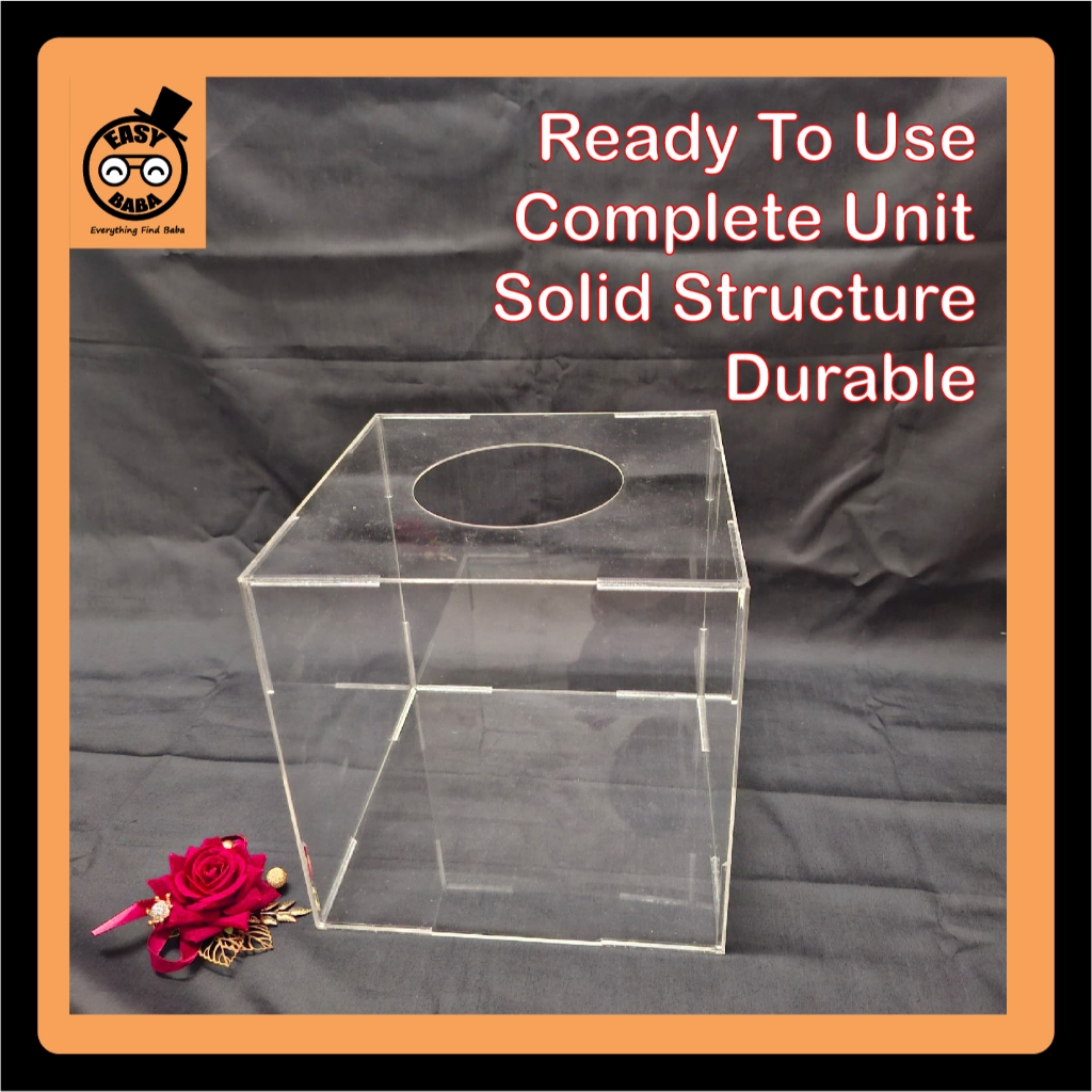 Lucky Draw Box [ Complete Box Shape ] | Event, Shop, Dinner, Customer ...