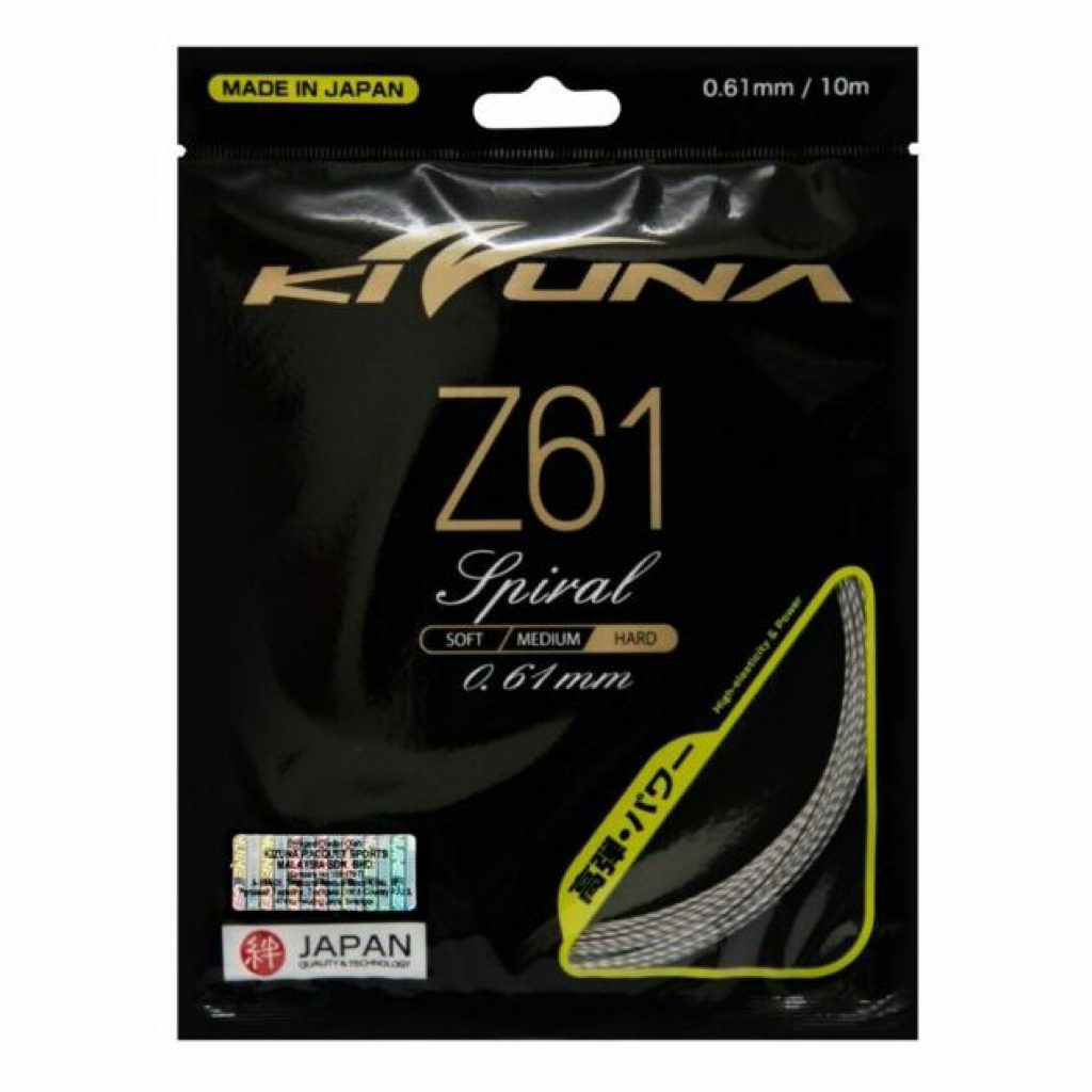 KIZUNA Z61 Spiral Badminton String | Shopee Malaysia