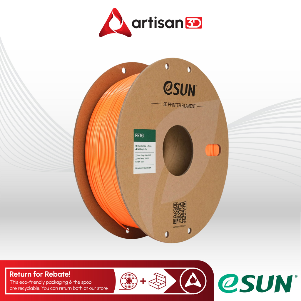 eSUN PETG 3D Printer Filament - 1kg | 1.75mm | Shopee Malaysia