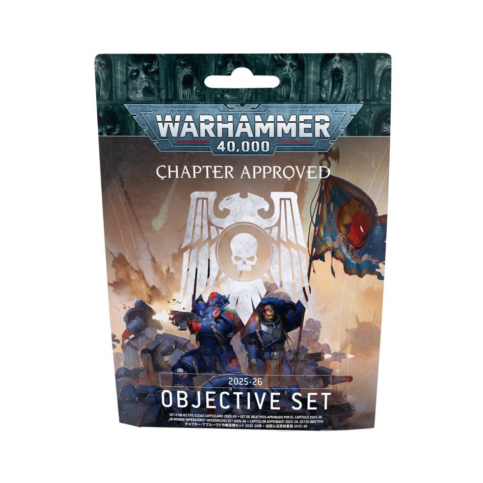 Chapter Approved 2025-26: Objectives Set - Warhammer 40,000 | Shopee ...