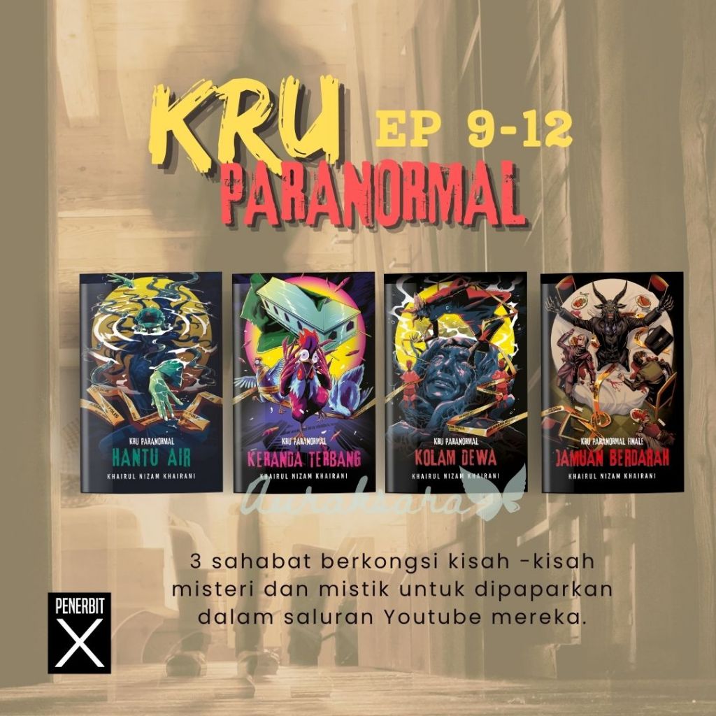 Kru Paranormal Siri 7-12 | Hantu Air - Keranda Terbang - Kolam Dewa - Jamuan Berdarah 🦋 ...
