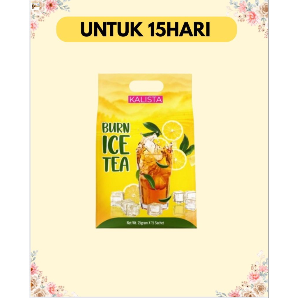Kalista HQ Ice Lemon Tea dengan Almond Fiber meal replacement | Shopee ...