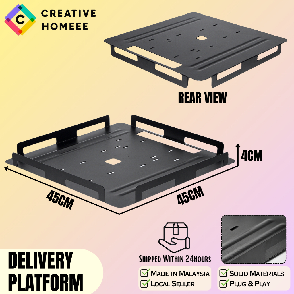 Motorcycle Rack delivery,GrabFood,FoodPanda,Lalamove , Boleh pasang di ...
