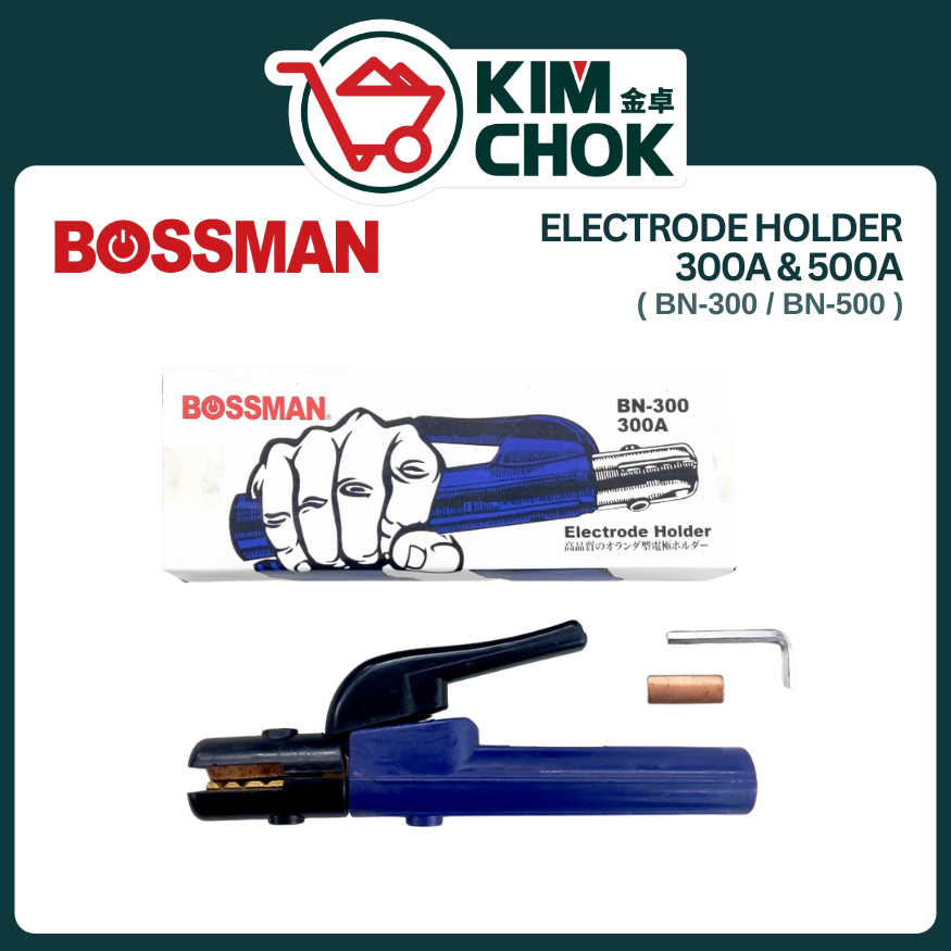 BOSSMAN Electrode Holder 300A / 500A ( BN-300 / BN-500 ) Heavy Duty Electrode Holder Netherland ...