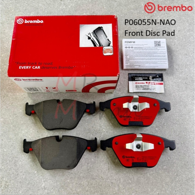 Brembo P06055N-NAO Front Brake Disc Pad Bmw E90 (depan) | Shopee Malaysia