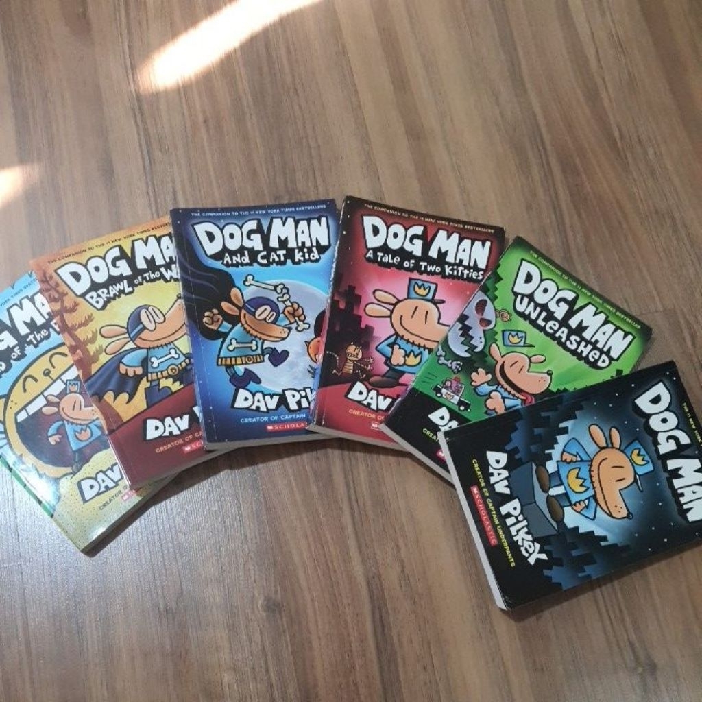Dog Man Dav Pilkey Scholastic Story Book (USED ONCE) | Shopee Malaysia