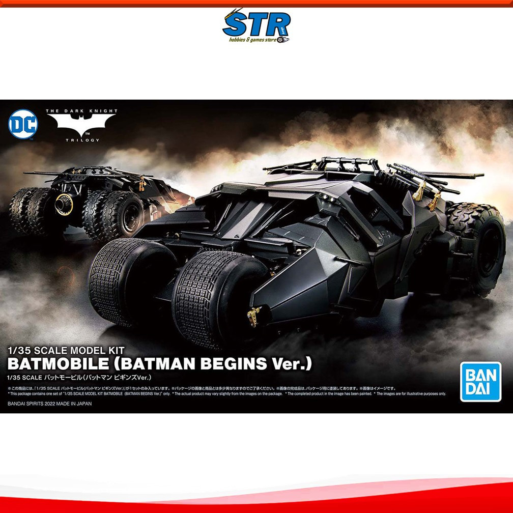 [JAN 2026] BANDAI BATMOBILE BATMAN BEGINS Ver. 1/35 SCALE MODEL KIT ...