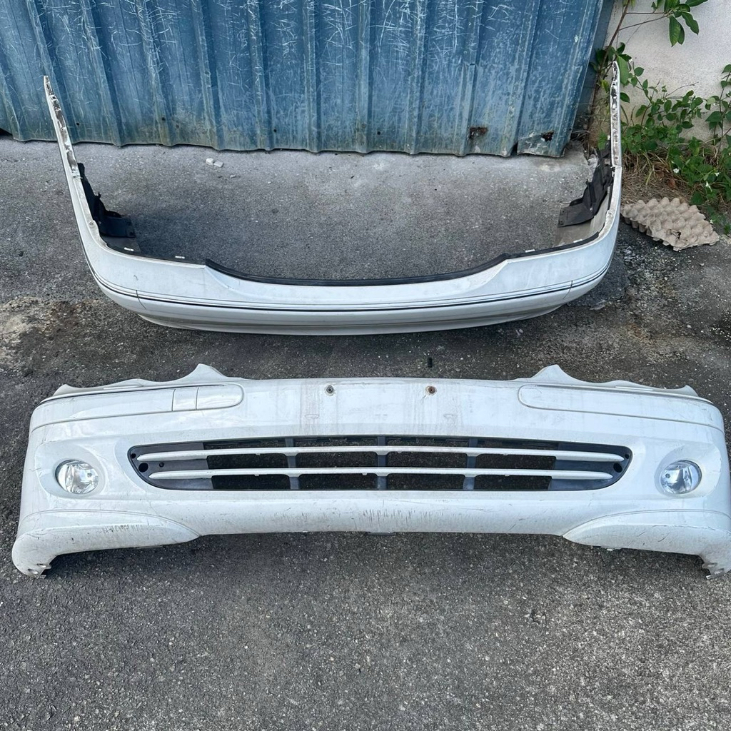 Mercedes w203 facelift front rear bumper original Japan used | Shopee ...