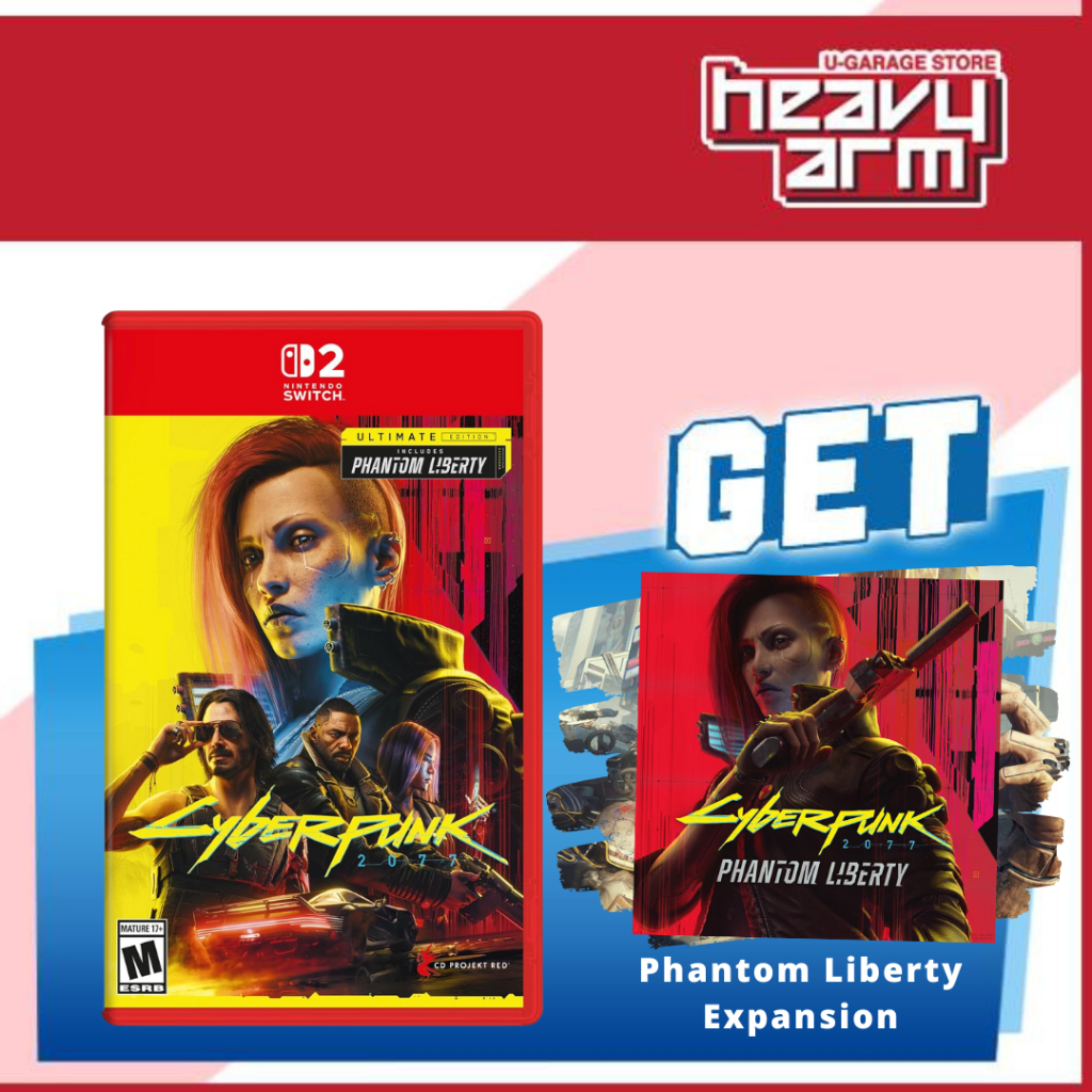Switch 2 Cyberpunk 2077 Ultimate Edition (English/Chinese) * 電馭叛客 2077 ...