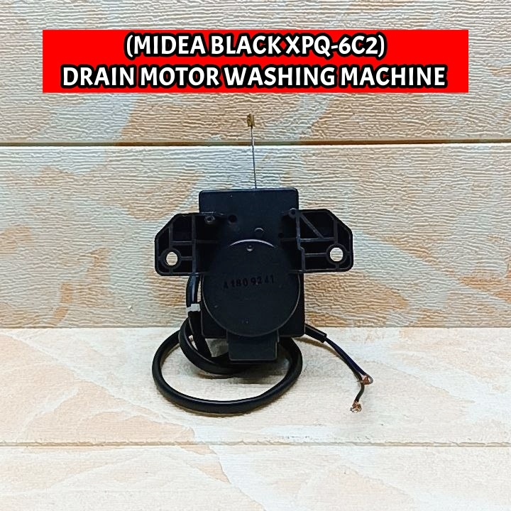 (MIDEA BLACK XPQ-6C2) DRAIN MOTOR [2 WIRE] WASHING MACHINE AUTOMATIC ...