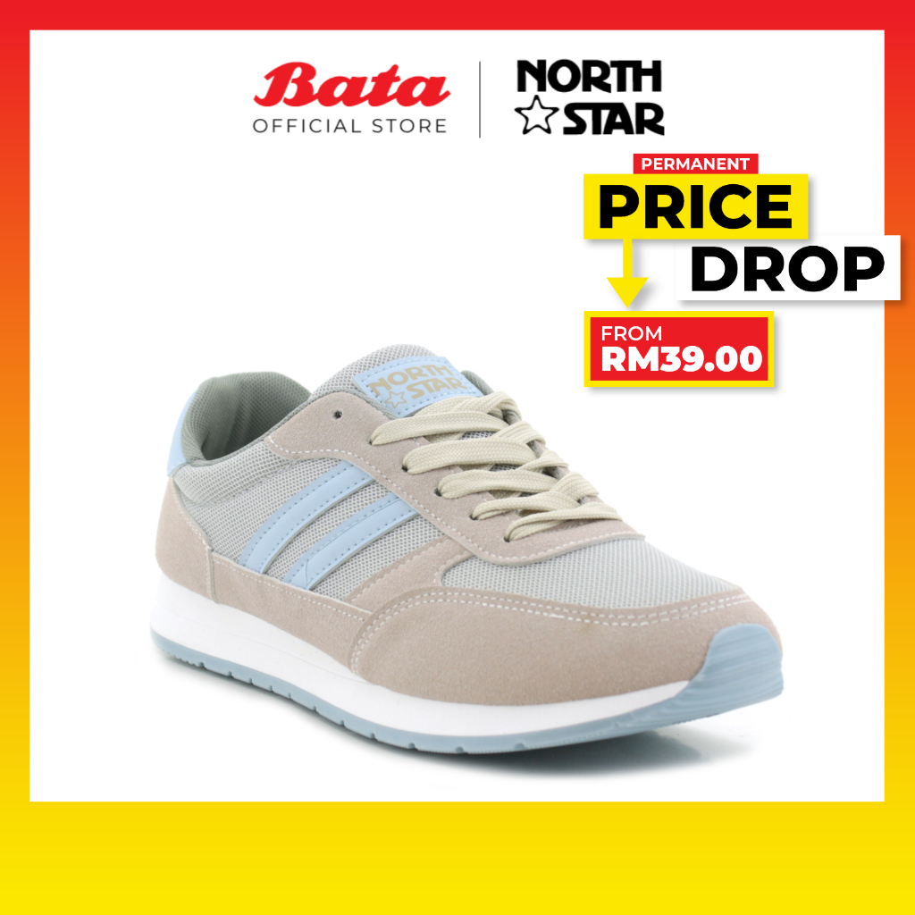 [Online Exclusive] NORTH STAR Soul Women Grey Sneaker 5802143 Kasut Kasual Perempuan | Shopee ...