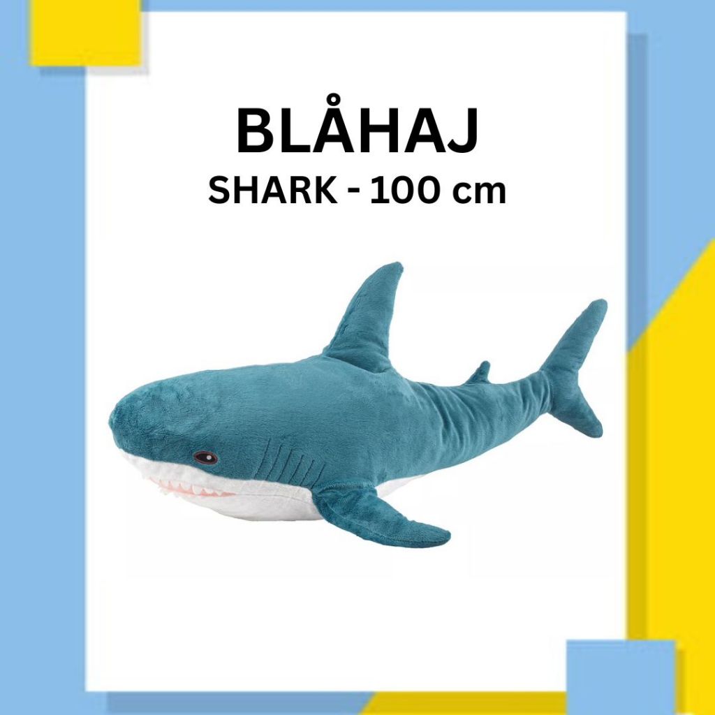 BLÅHAJ / BLAHAJ Soft Toy ( 100 cm ) | Shopee Malaysia