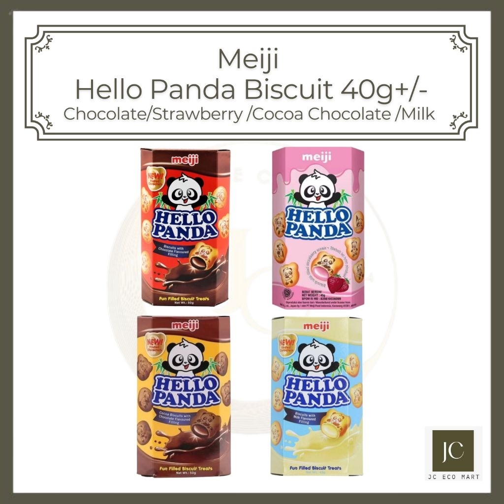 Biskut Meiji Hello Panda Berinti yang Menyeronokkan | Meiji Hello Panda ...