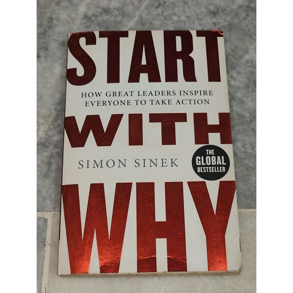 Start With Why| Simon Sinek| Penguin Business | Shopee Malaysia