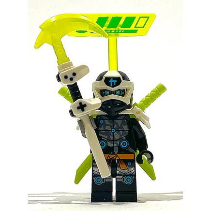 LEGO NJO0588 Ninjago Prime Empire 2020: Digi Cole Minifigure , Shoulder ...