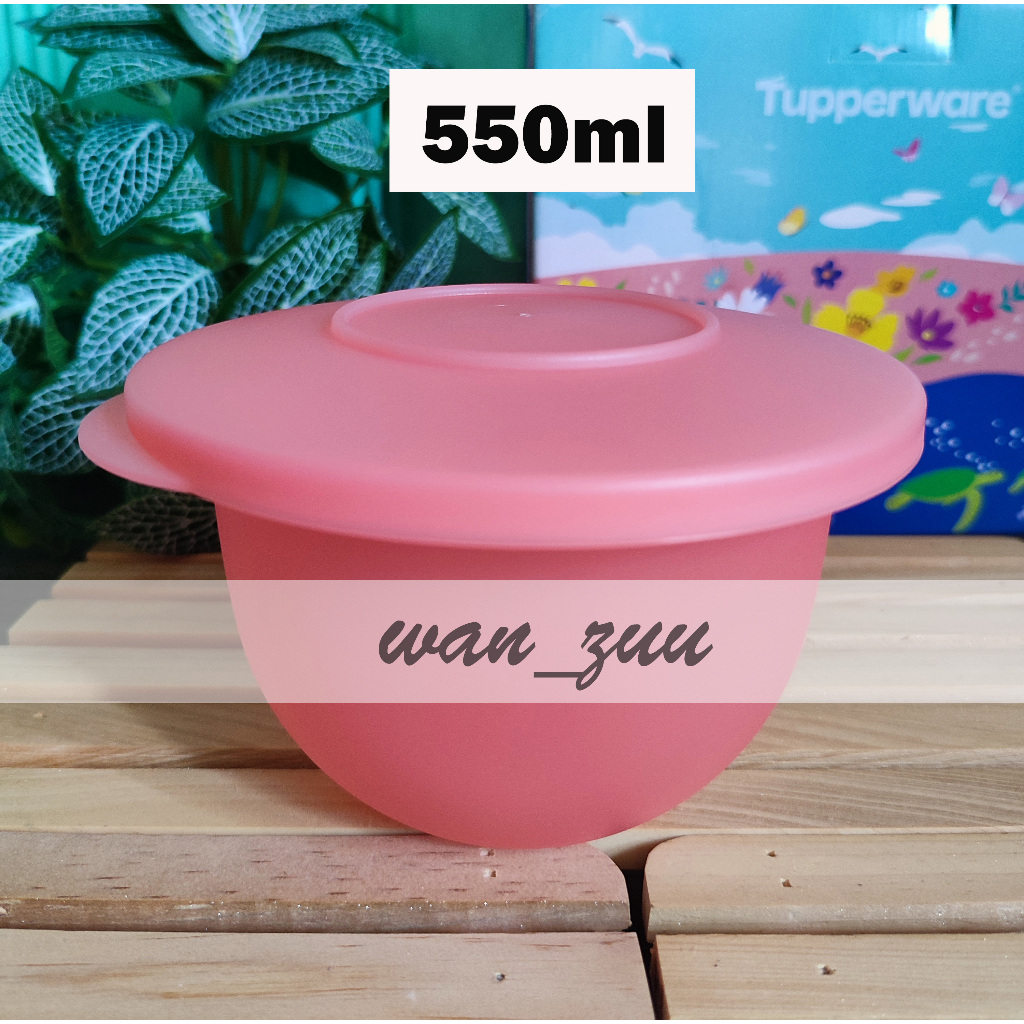 Tupperware Mini Expression Bowl 550ml [Salmon] | Shopee Malaysia