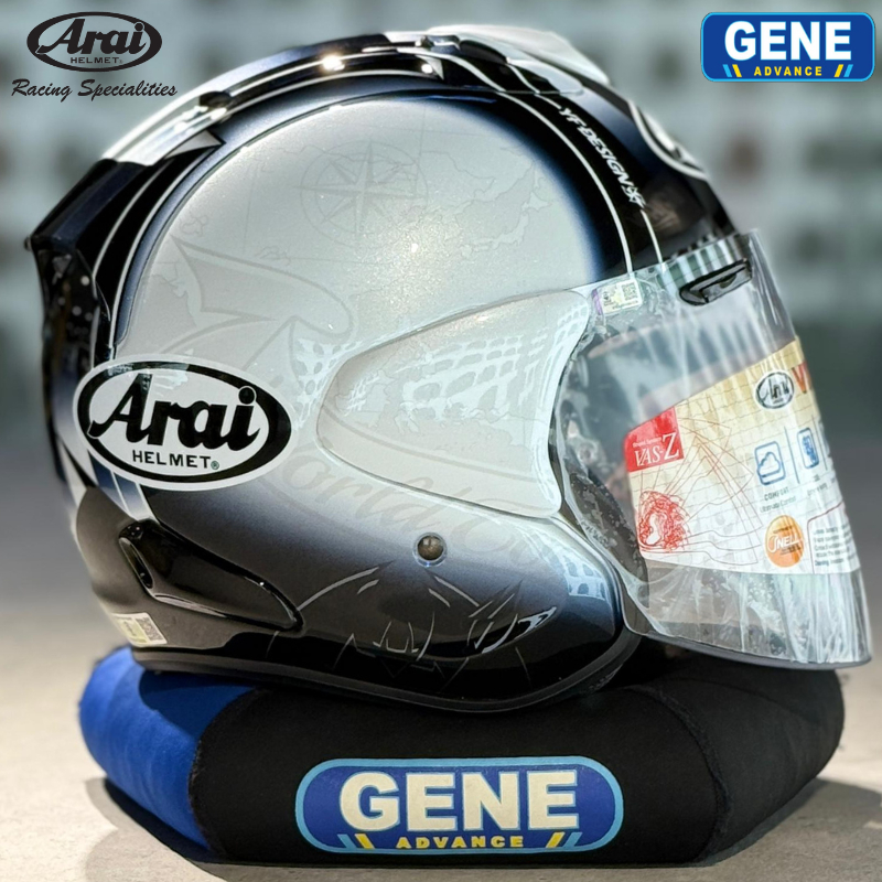 ARAI VZ RAM Harada Tour White Open Face Jet Helmet 100% Original From Authorized Dealer | Shopee ...