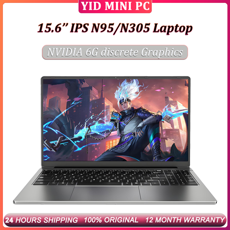 15.6'' IPS Laptop Intel N95/N305 NVIDIA 6G Discrete Graphics PS CAD ...