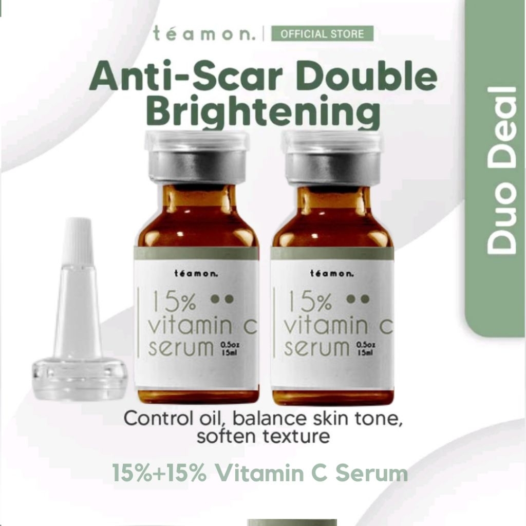 Teamon Duo Bundle 2-in-1 - Guava Vitamin C serum and Beetroot Serum for ...