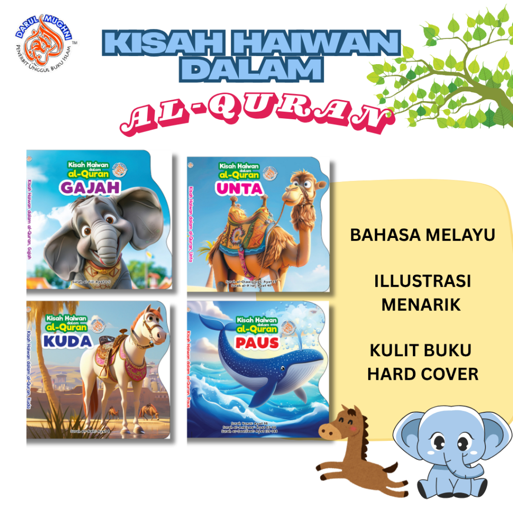 Buku - KISAH HAIWAN DALAM AL-QURAN - Buku Cerita - Buku Cerita Islamik - Kanak Kanak - Kedai ...