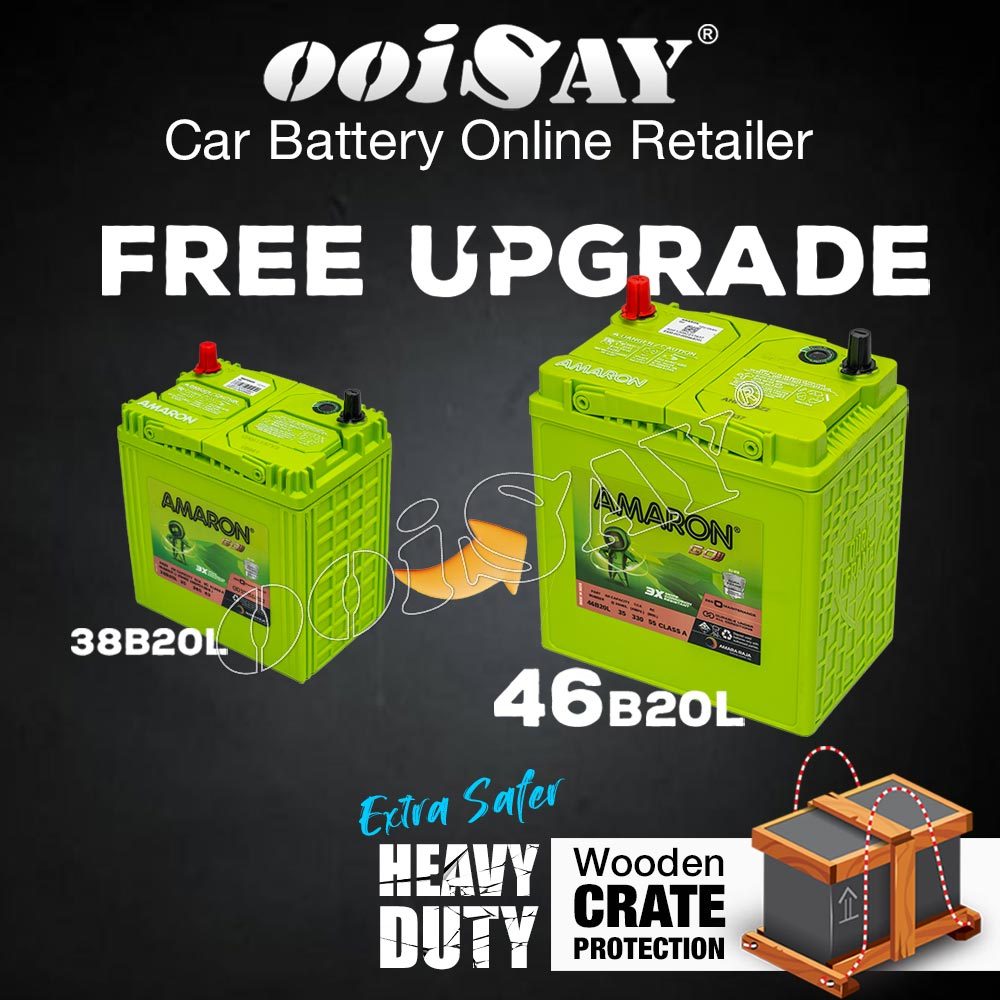 AMARON GO NS40 | NS40ZL | 38B20L | 46B20L (MF) - 35AH - Car Battery ...