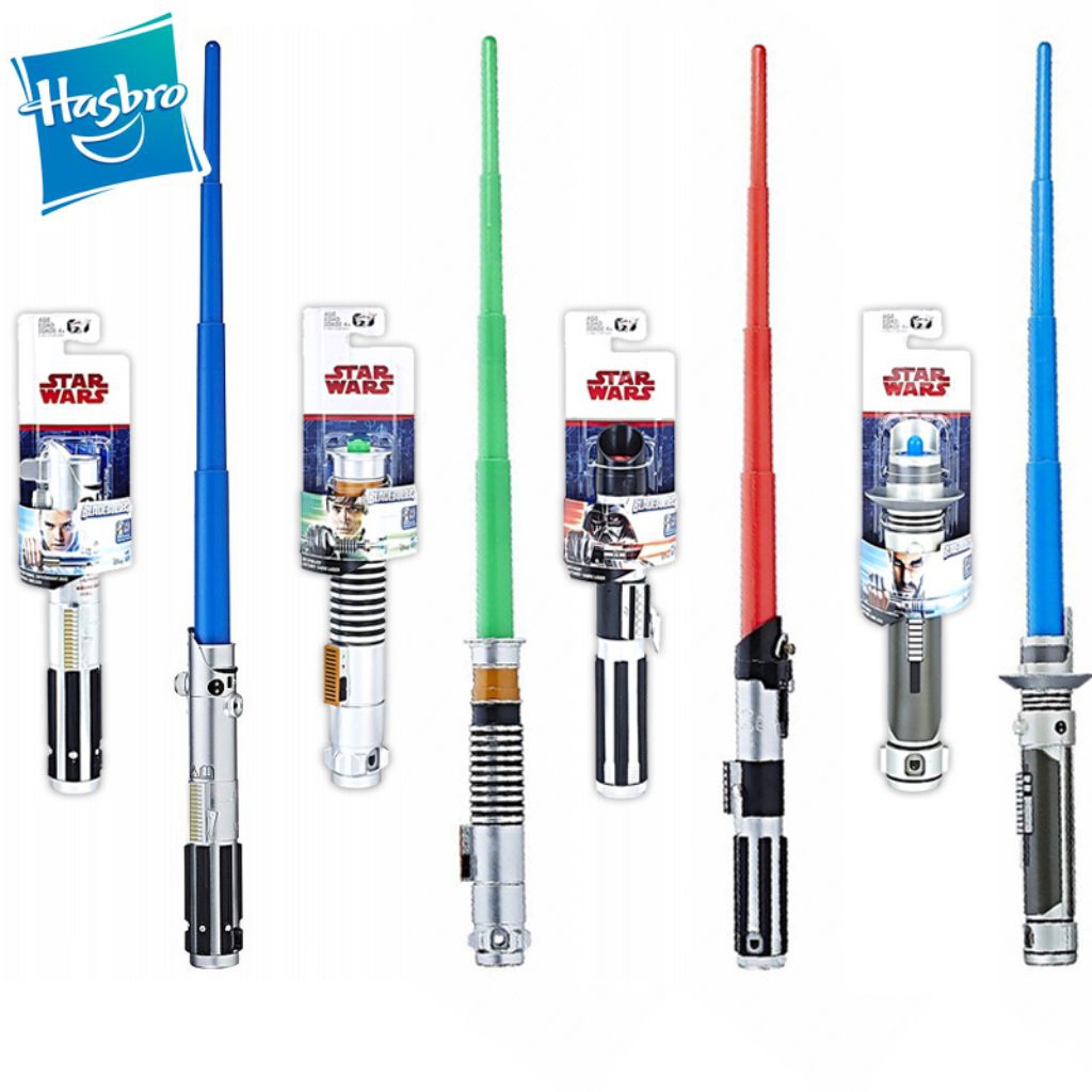 Hasbro Star Wars Lightsaber Bladebuilders Retractable Darth Vader Luke ...