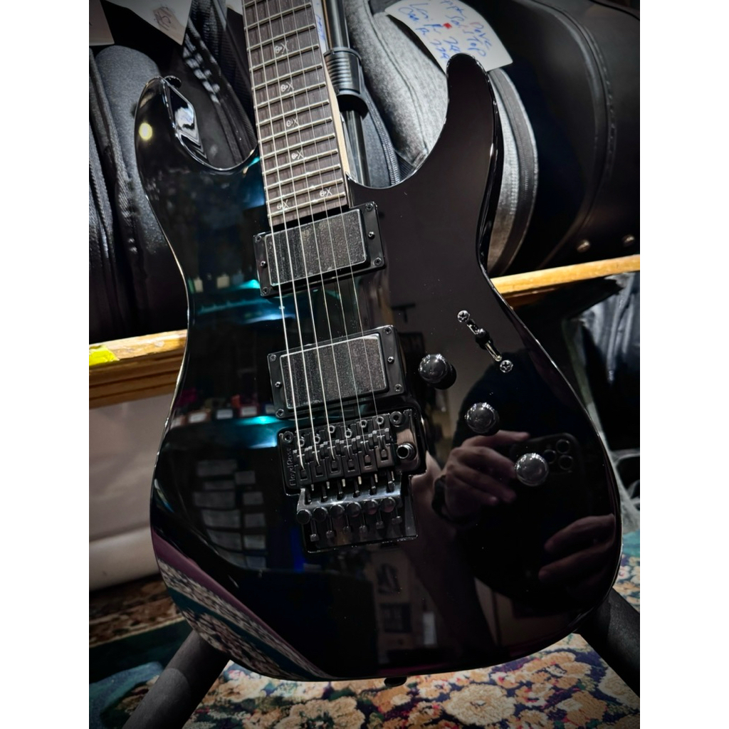 ESP LTD KH-202 Kirk Hammett Signature Electric Guitar - Black | Shopee ...