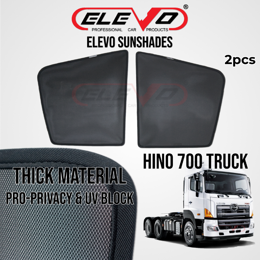 ELEVO Hino 700 Lorry lori Truck Sunshade Shade Sun Protection 2pcs ...