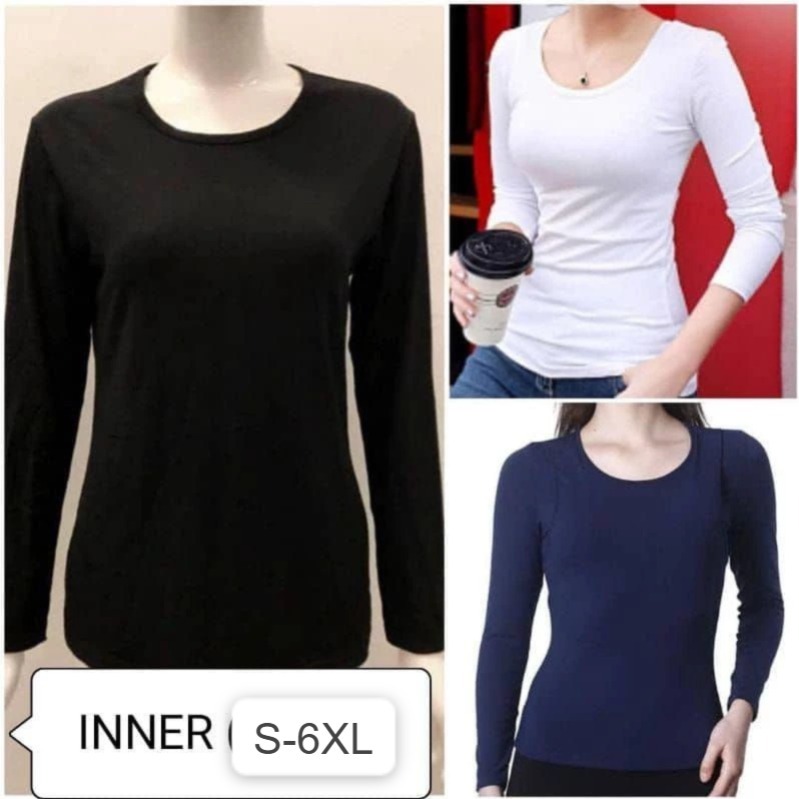 inner muslimah round neck | Shopee Malaysia