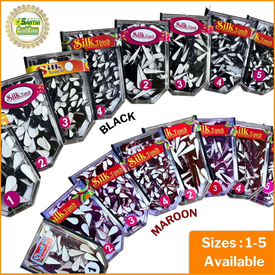 Sticker Pottu | Gopuram Pottu | Tilak | Bindi | Cone Pottu | Triangle ...