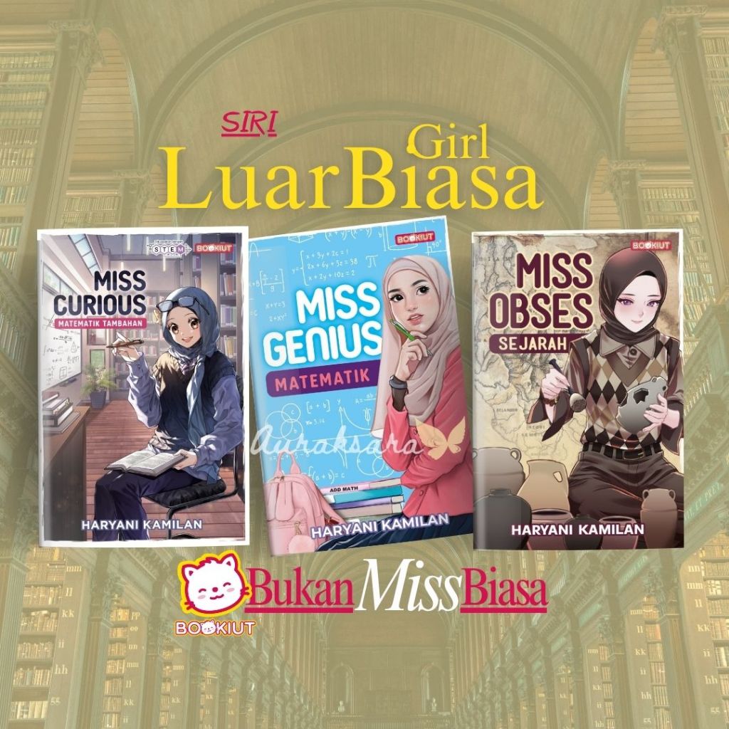 Bookiut : Miss Obses Sejarah - Miss Genius Matematik - Miss Curious ...