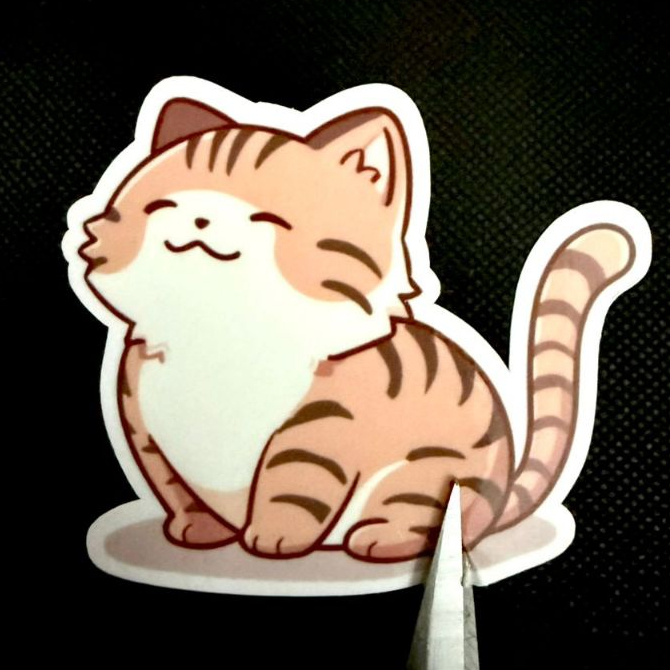 Customised Die Cut PP Stickers | PP Matte & PP Glossy | Custom Sticker ...