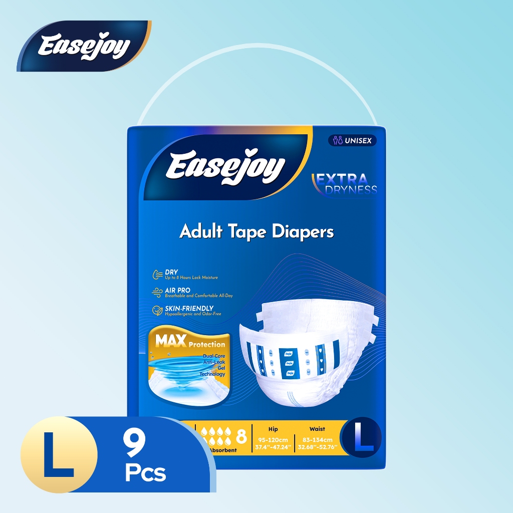 🔥One Outperforms Two🔥 L Size Adult Tape Diapers with Wet Indicator ...