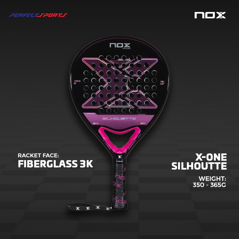 NOX X-ONE SILHOUETTE Padel Racket | Shopee Malaysia