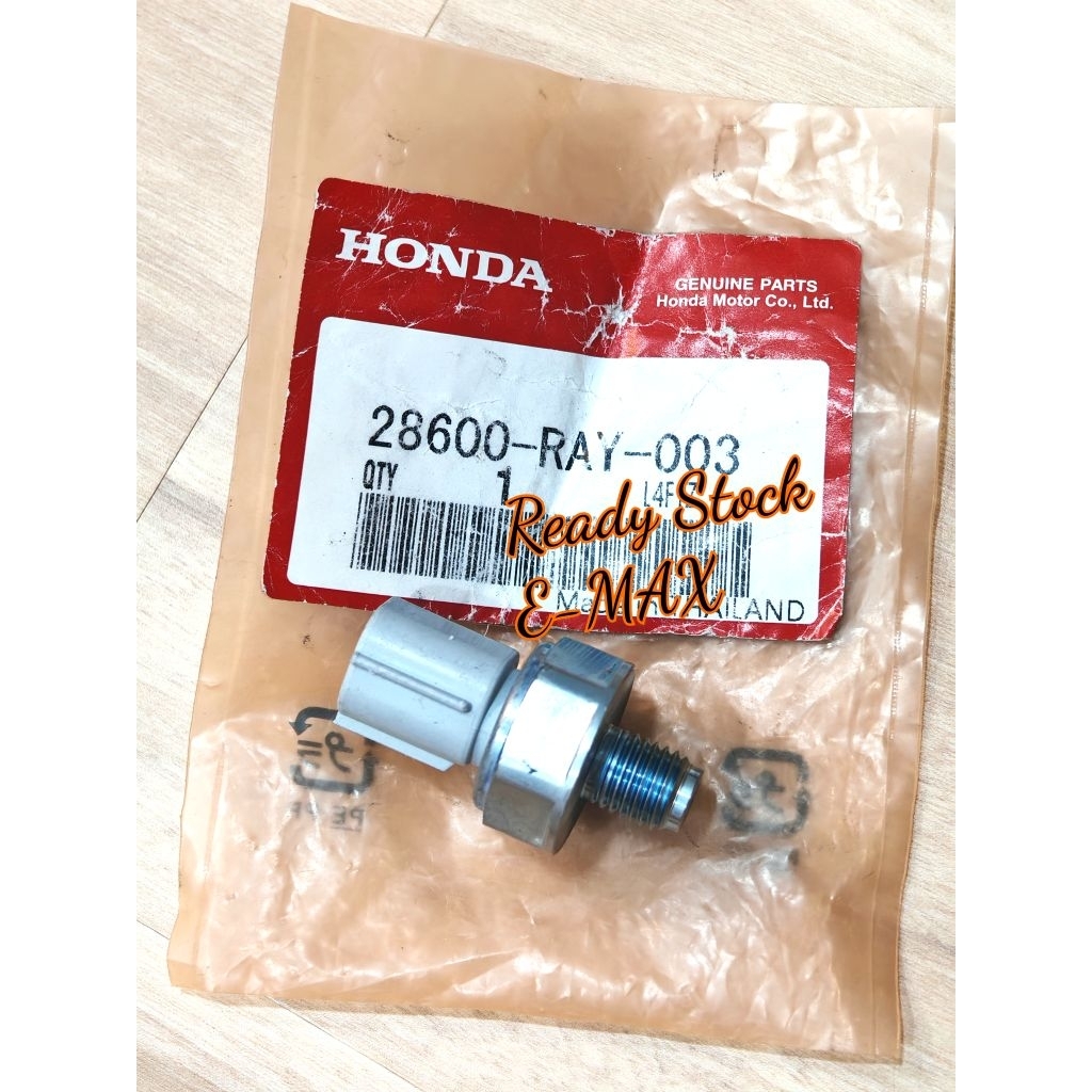 ORIGINAL HONDA ACCORD SDA OIL PRESSURE SWITCH AUTO(1 PIN) (GREY) 28600 ...