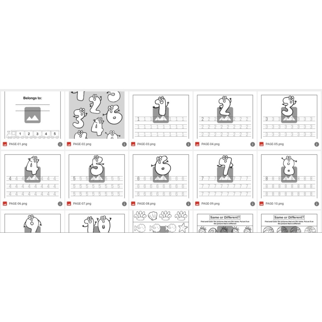 BIG MATH ACTIVITY & WORKBOOK FOR KIDS (60pages) | Shopee Malaysia