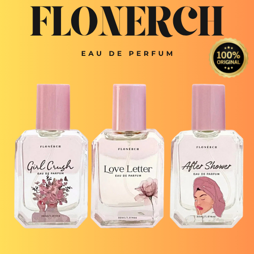 FLONERCH After Shower Girl Crush Love Letter Eau De Perfume EDP 30ml ...