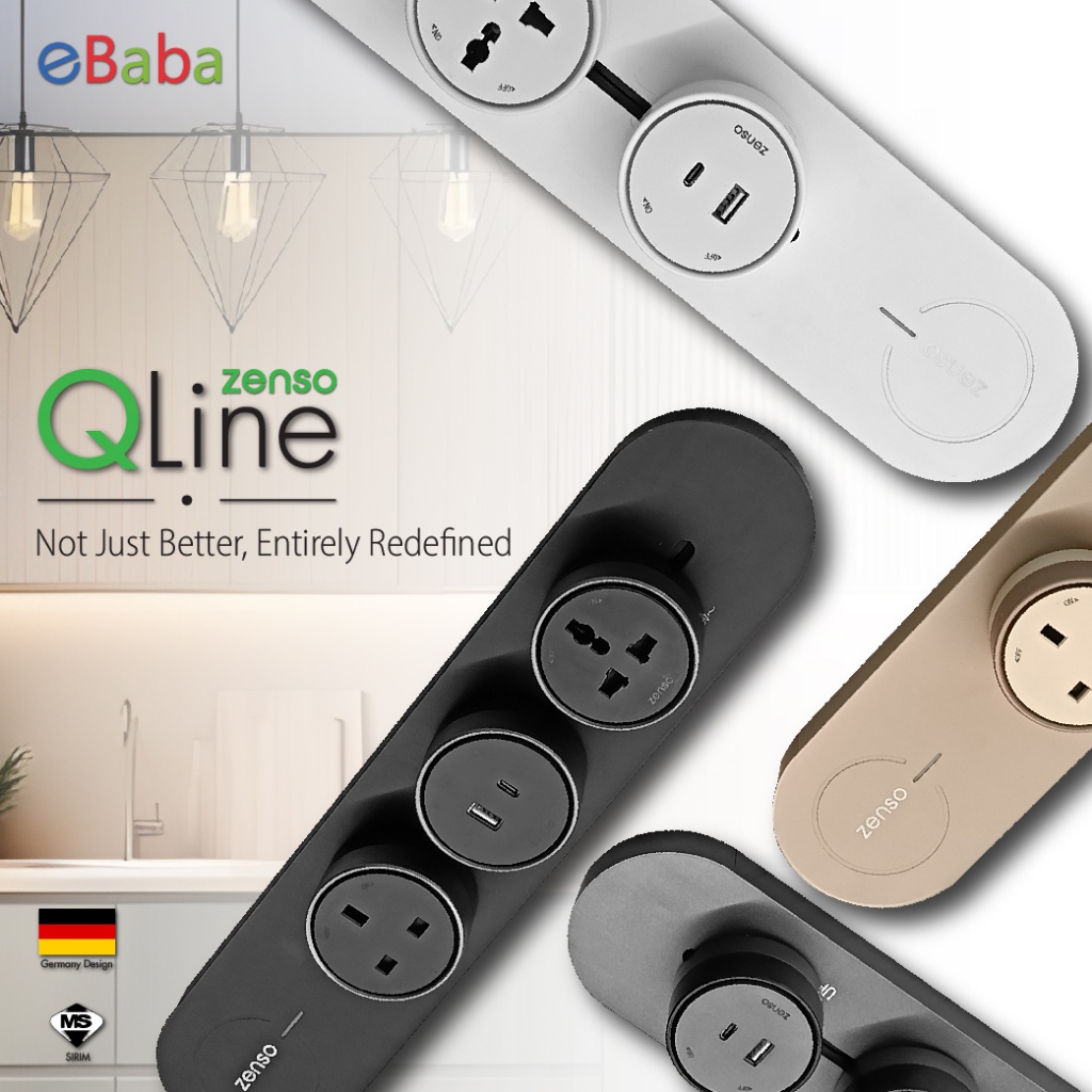 [SIRIM] Zenso Qline Power Track 32A 400mm/600mm/1000mm Qline Not ...