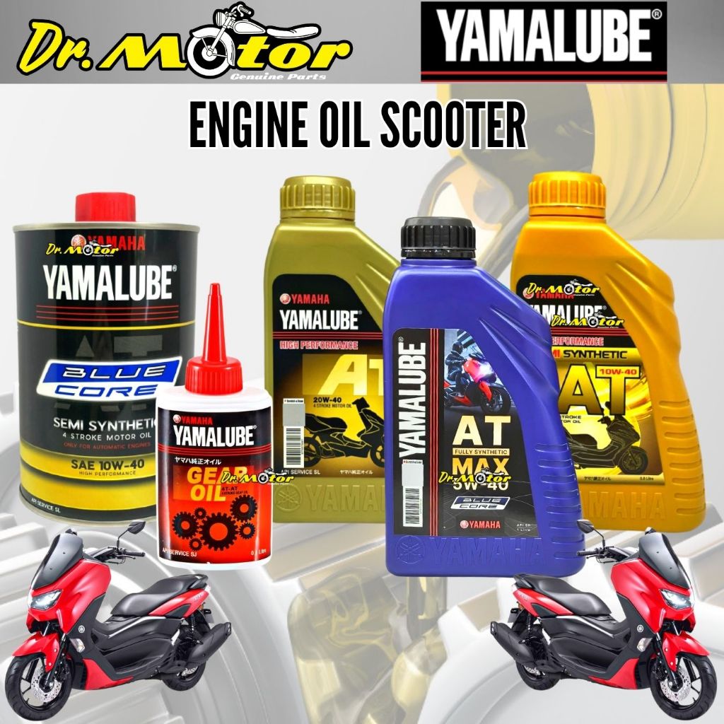 YAMALUBE 4T AT SAE 20W-40 SCOOTER ENGINE OIL LUBRICANT MINYAK HITAM ...