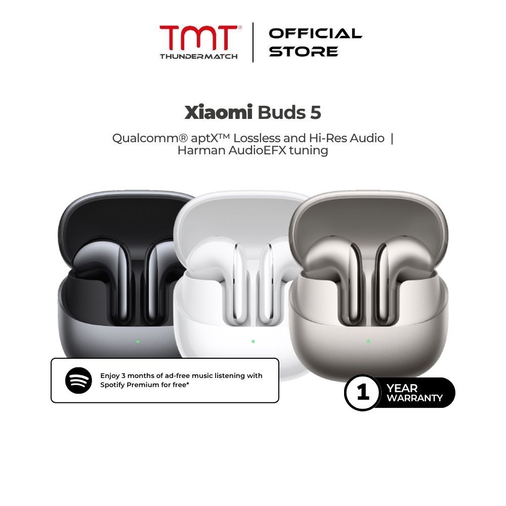 Xiaomi Buds 5 Fon Telinga Tanpa Wayar | Shopee Malaysia