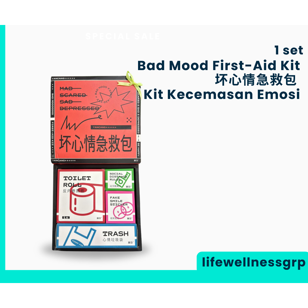 Bad Mood First-Aid Kit / melepaskan tekanan/ released stressful ...