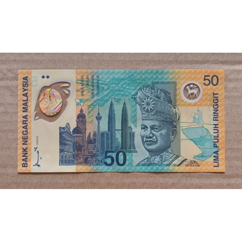 RM50 Siri 8 Ahmad Mohd Don Commemorative Polymer Banknote (Sukom) With ...